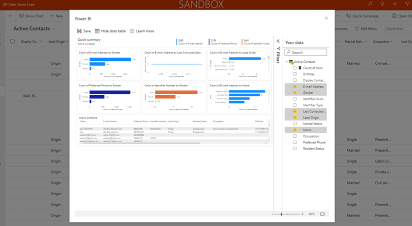 Visualize View in Power BI within Dynamics CRM: – GM Dynamics Consulting