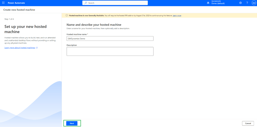 Machine, Machine Groups, Hosted Machine, Hosted Machine Groups in PAD ...