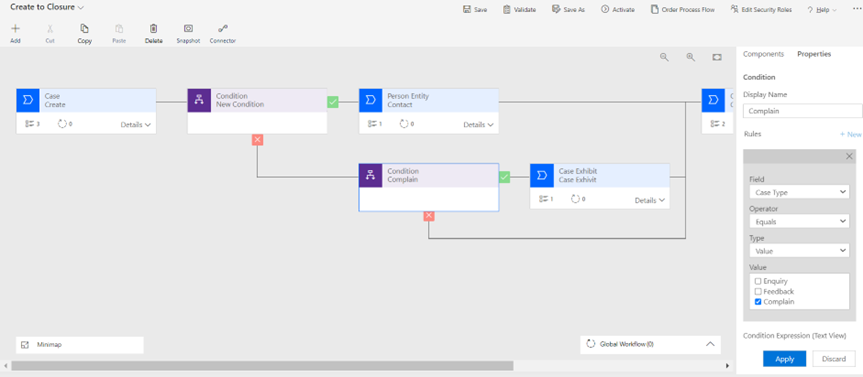 Switch & Conditional branching of business process flow – GM Dynamics ...